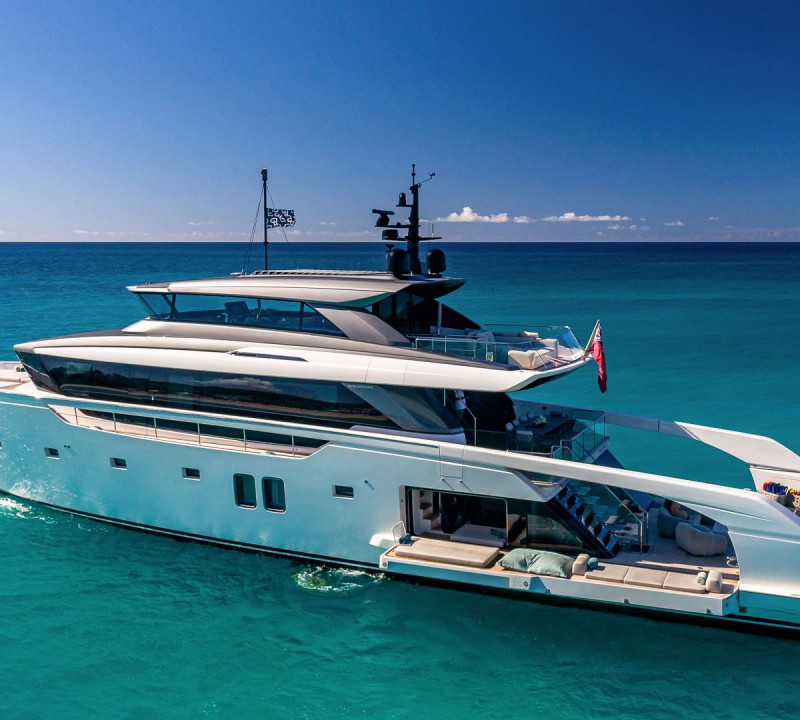 ON TIME Yacht Charter Details, Sanlorenzo SX112 | CHARTERWORLD Luxury Superyachts